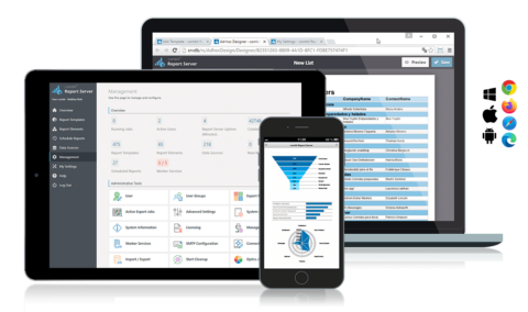 Web and Cloud Reporting for ASP.NET/MVC - List & Label