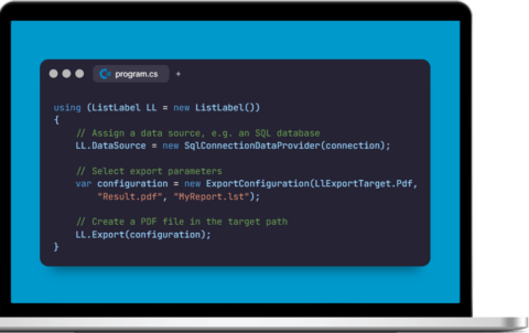 Reporting Tool for Web, Cloud & Desktop Apps - List & Label