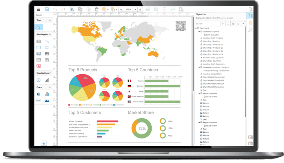 Web Report Designer | Design Reports in Every Browser - combit